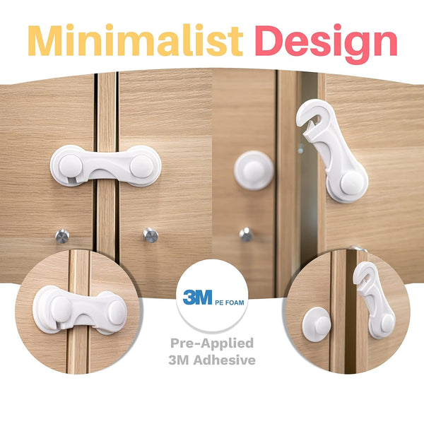 6 Pack Rotating Door Lock – Inaya